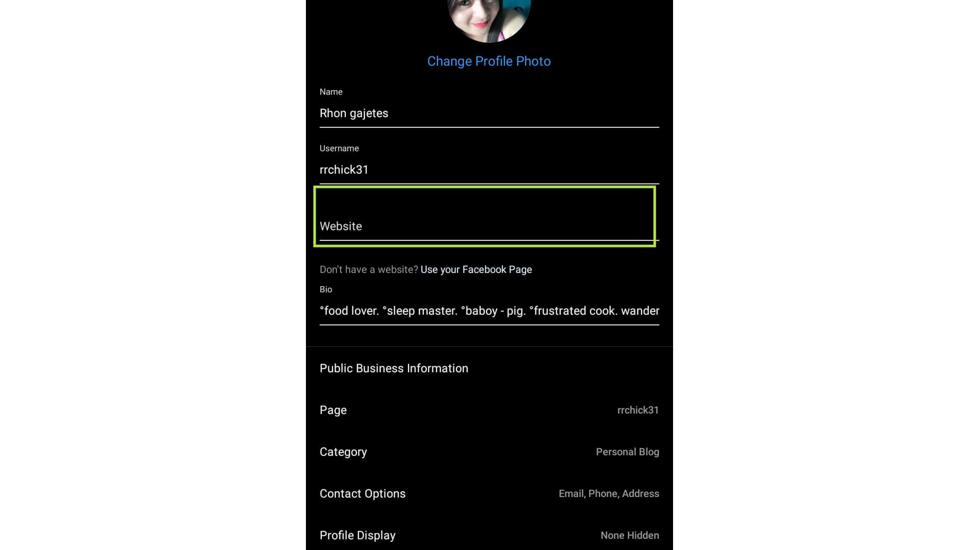 Instagram Bio Clickable Link Website TheCellGuide
