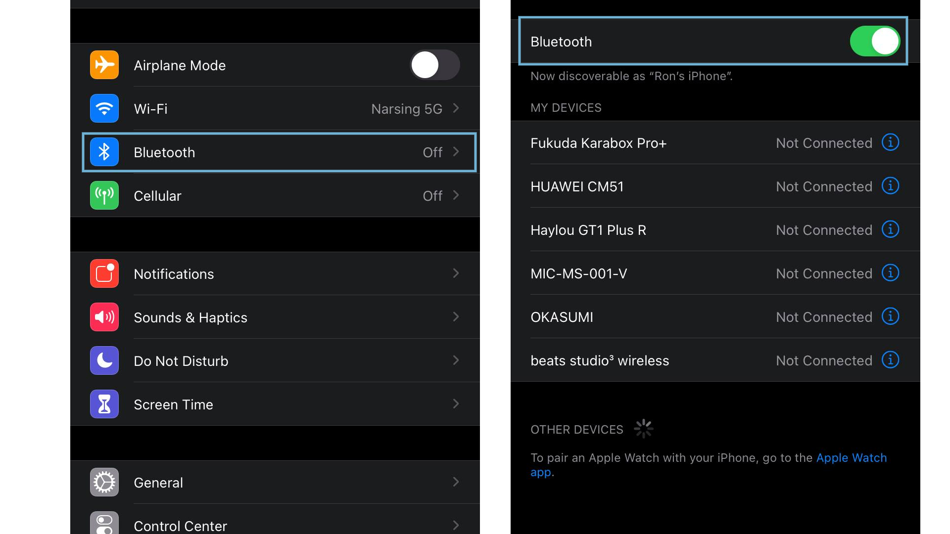 How To Change Iphone Bluetooth Settings Haiper