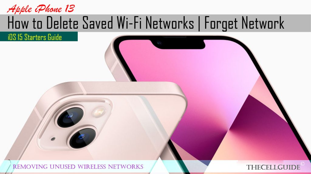 How To Delete Saved Wi Fi Network On IPhone 13 Forget Network IOS 15